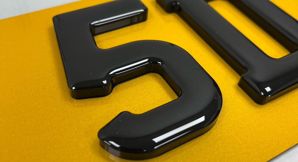 Road Legal Number Plate Maker | Customised Number Plates From £23.00